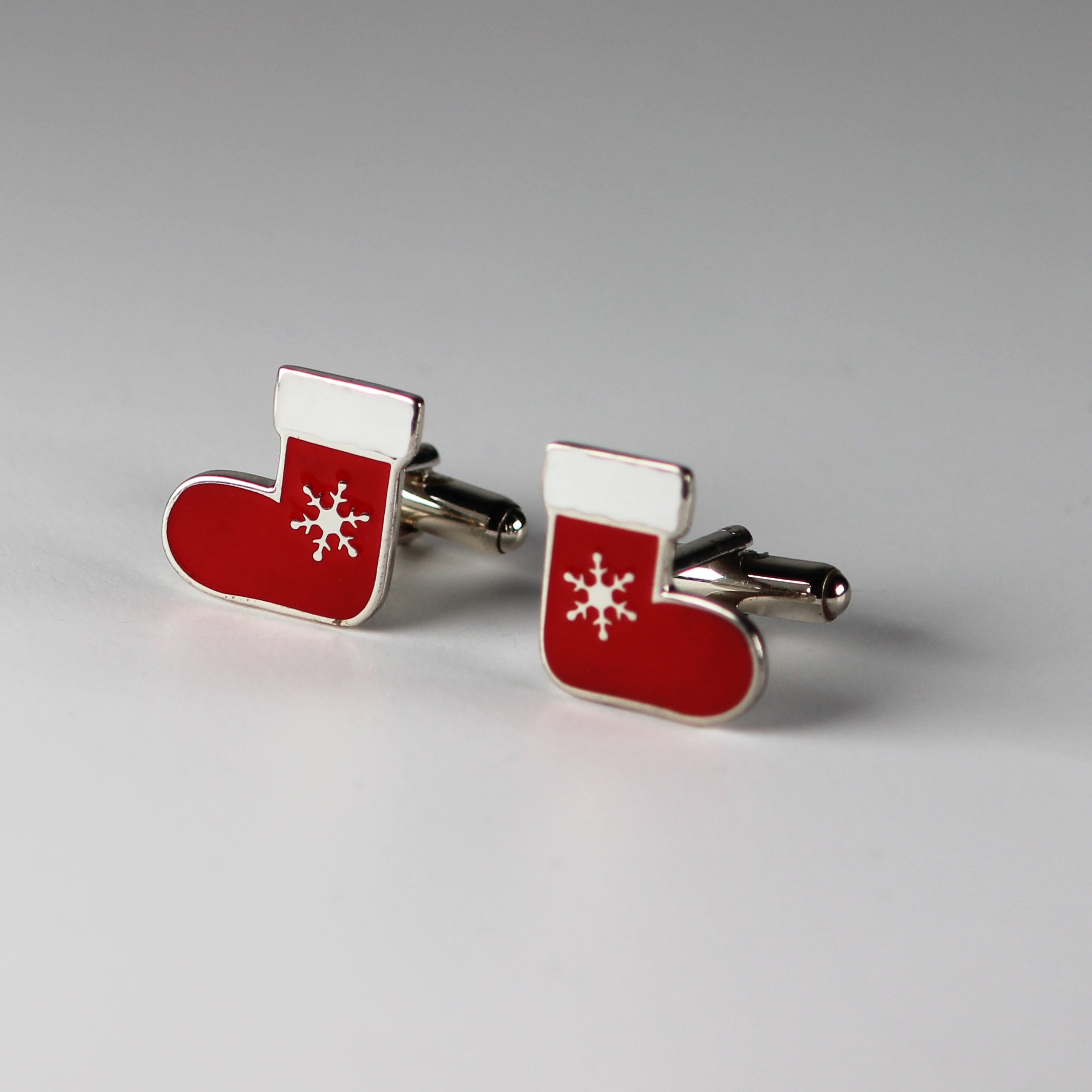Santa Boot Cufflinks by House of Badnore