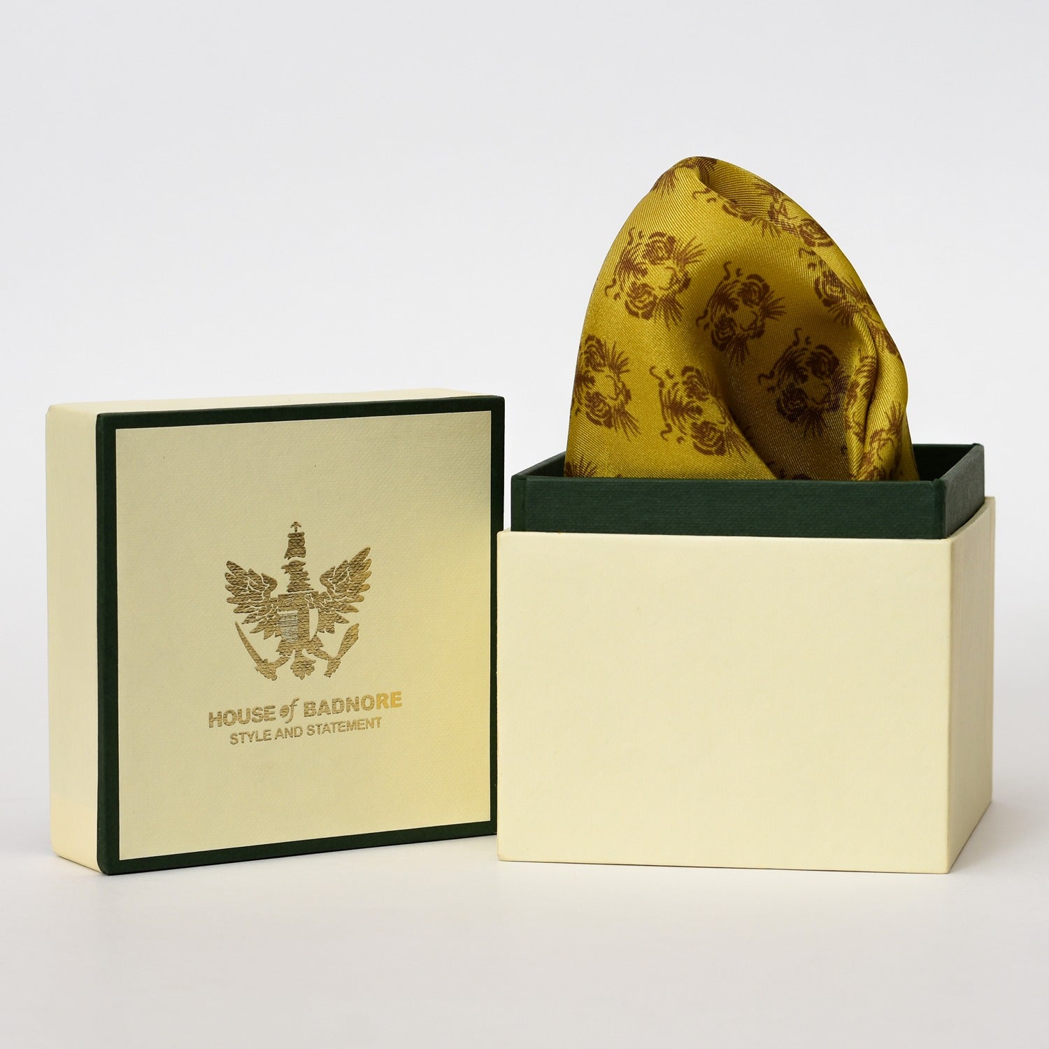 Tiger Pocket Square - House of Badnore